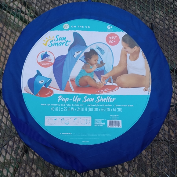 Other | Baby Pop Up Outdoor Beach Park Pool Sun Shade Shelter With 5 ...